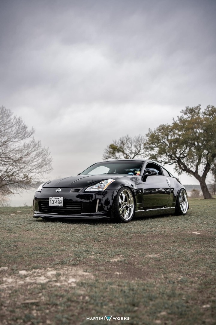 2004 Nissan 350z | on Bersaglio Spoke III Wheels | Raceland coilovers ...