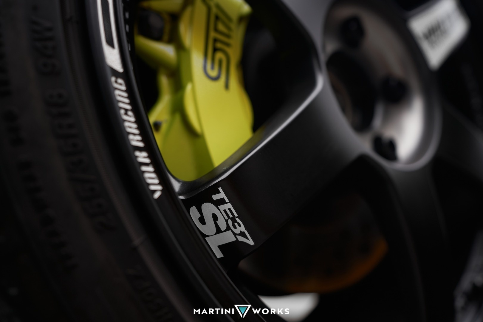 2018 Subaru WRX STI | on Volk Racing TE37 Black Edition II Wheels ...