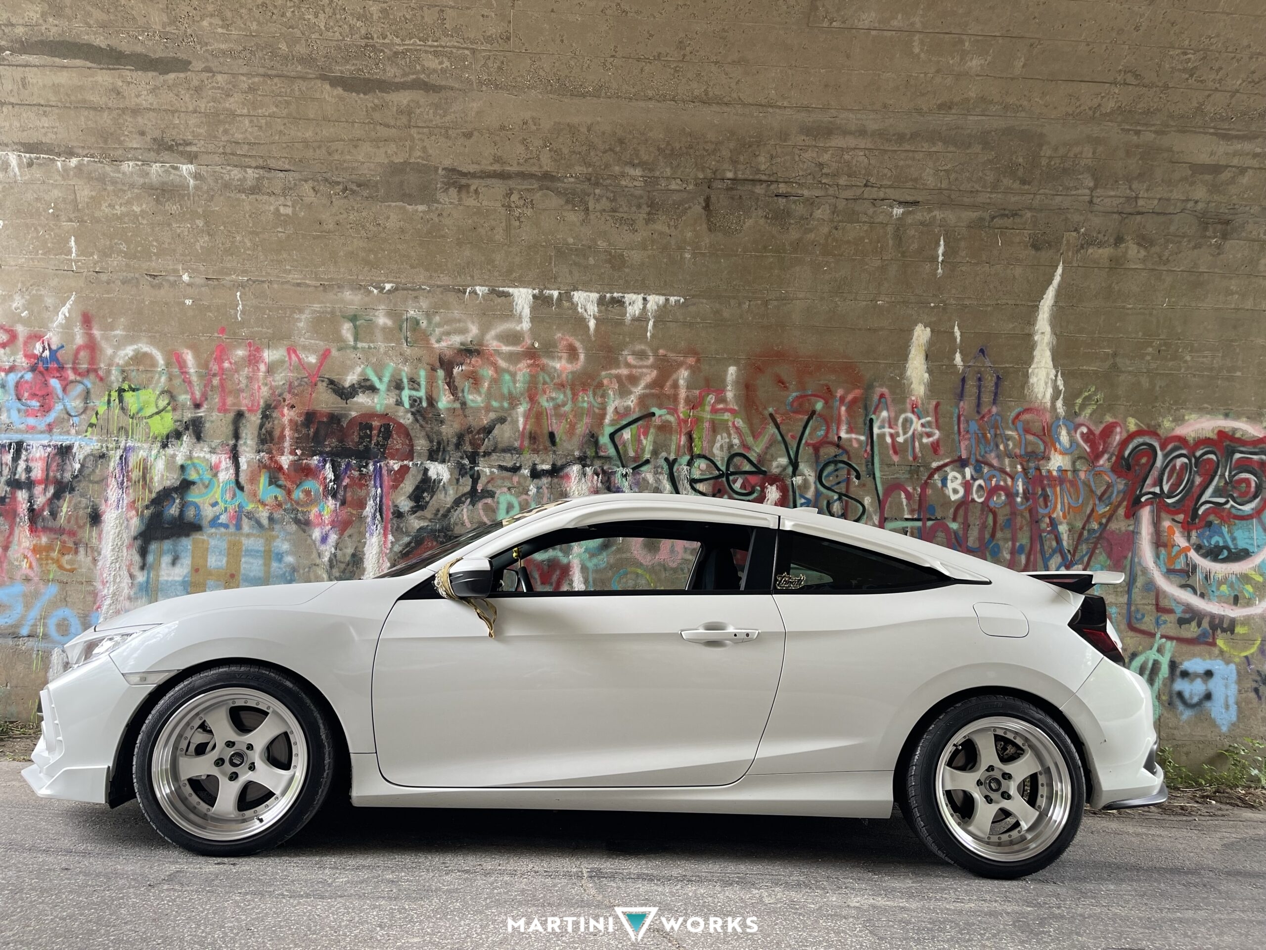 2019 Honda Civic Si Coupe | MST MT07 Wheels and Fortune Auto coilovers ...