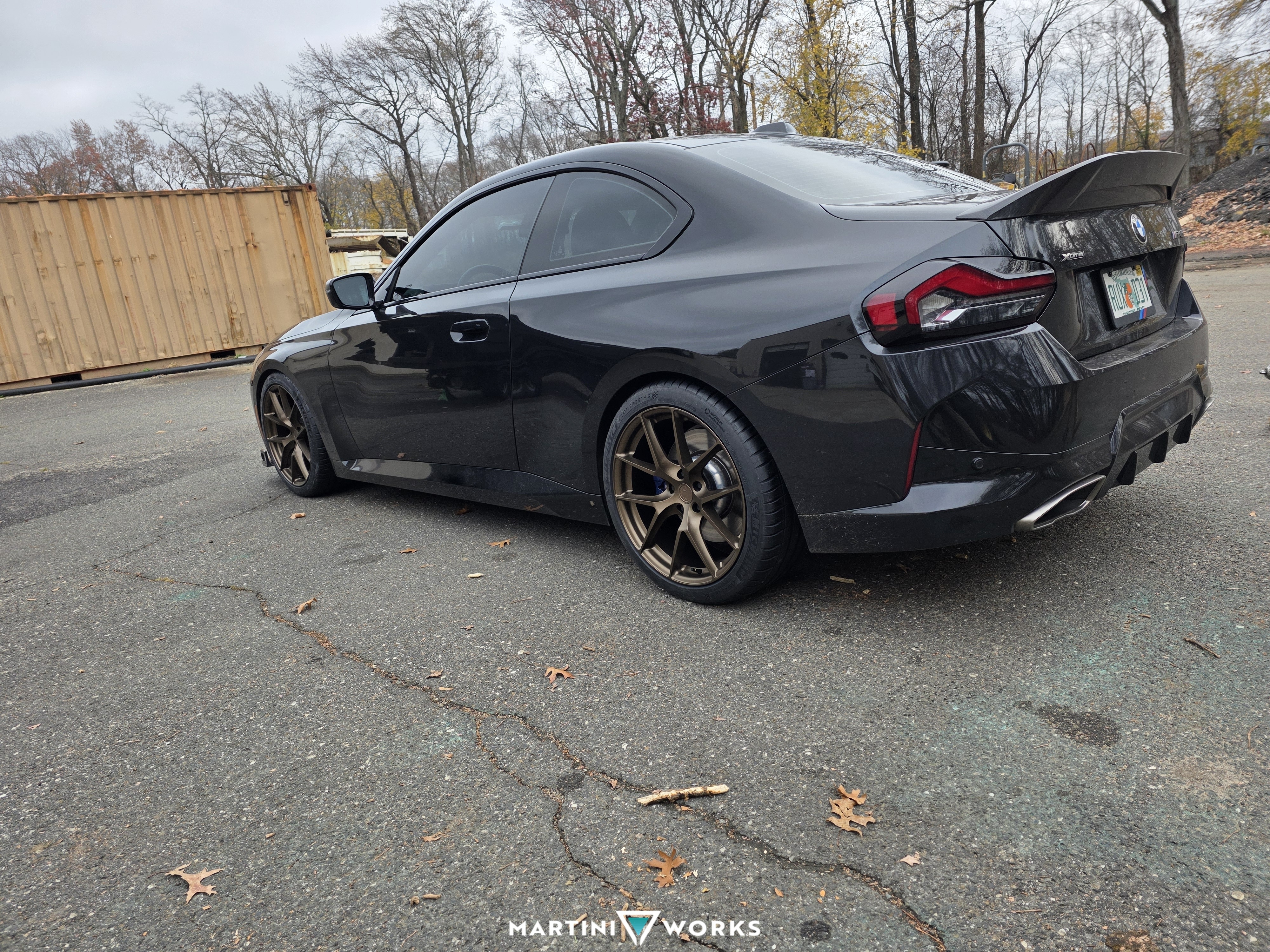 2024 BMW M240i xDrive | Aodhan Wheels AFF7 Wheels and H&R lowering ...